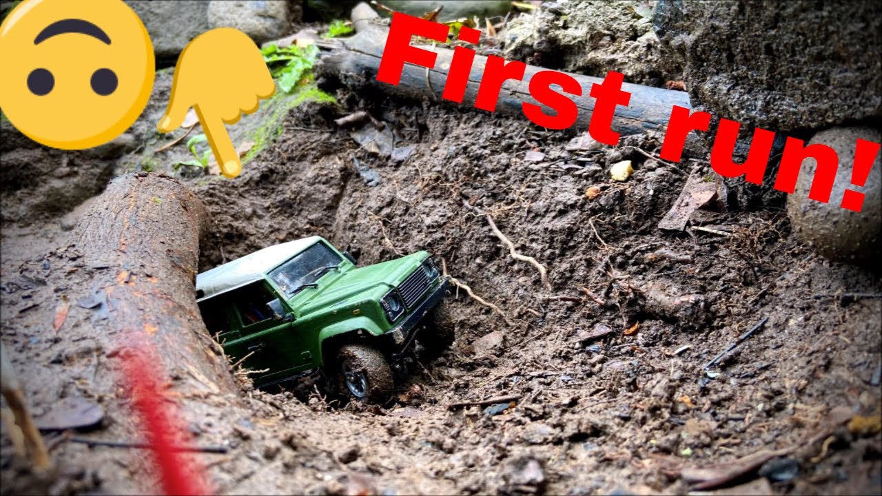 Orlandoo hunter Defender d110 first run! - YouTube