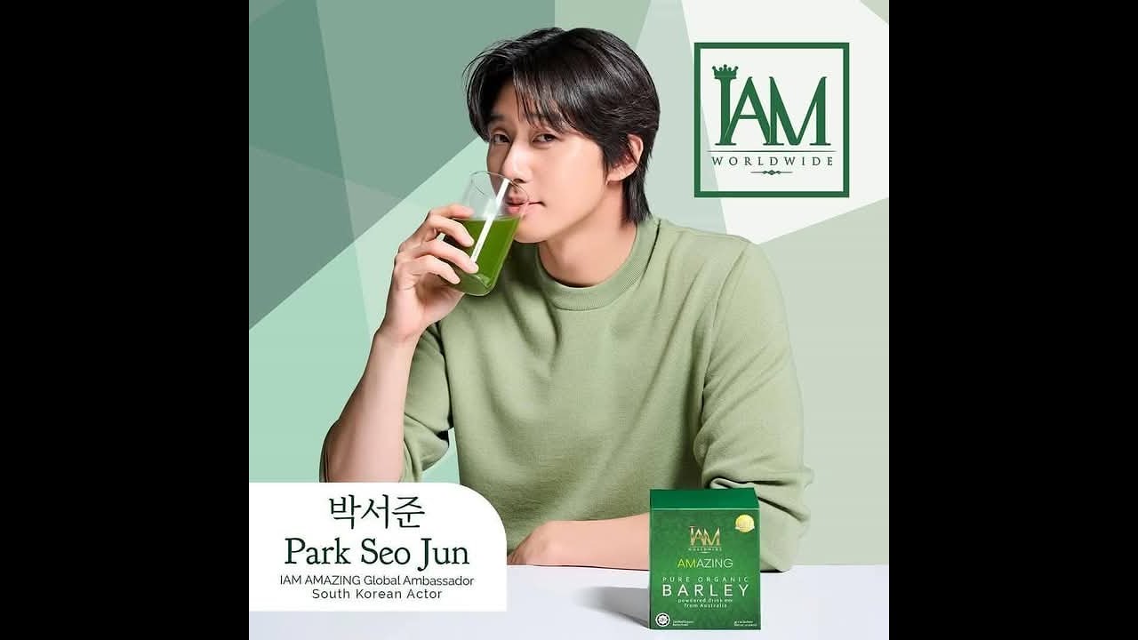Amazing Pure Organic Barley endorsed by Park SEO Jun#parkseojun#youtube ...