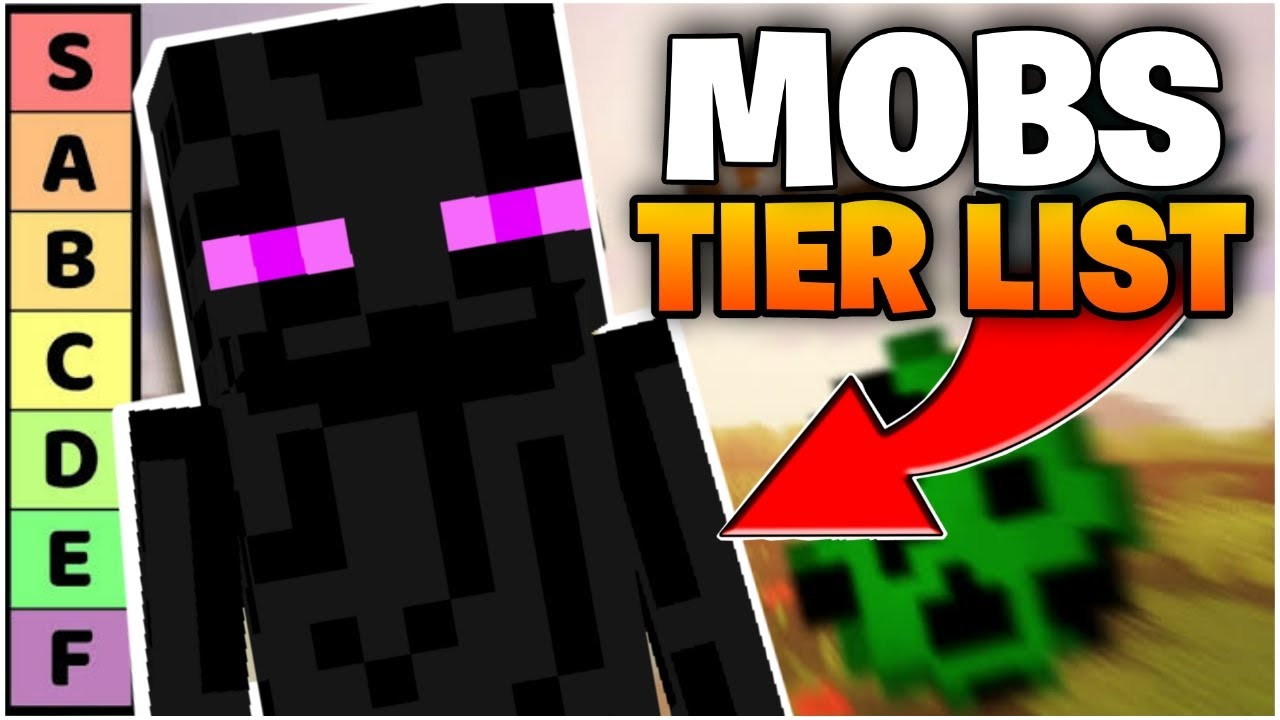 MINECRAFT MOBS TIER LIST FOR 2021! - YouTube