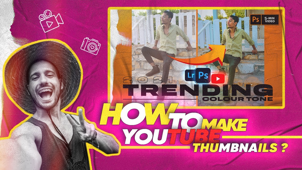 How To Design Trendy Thumbnail in 2021 ll GFXSAM ll - YouTube