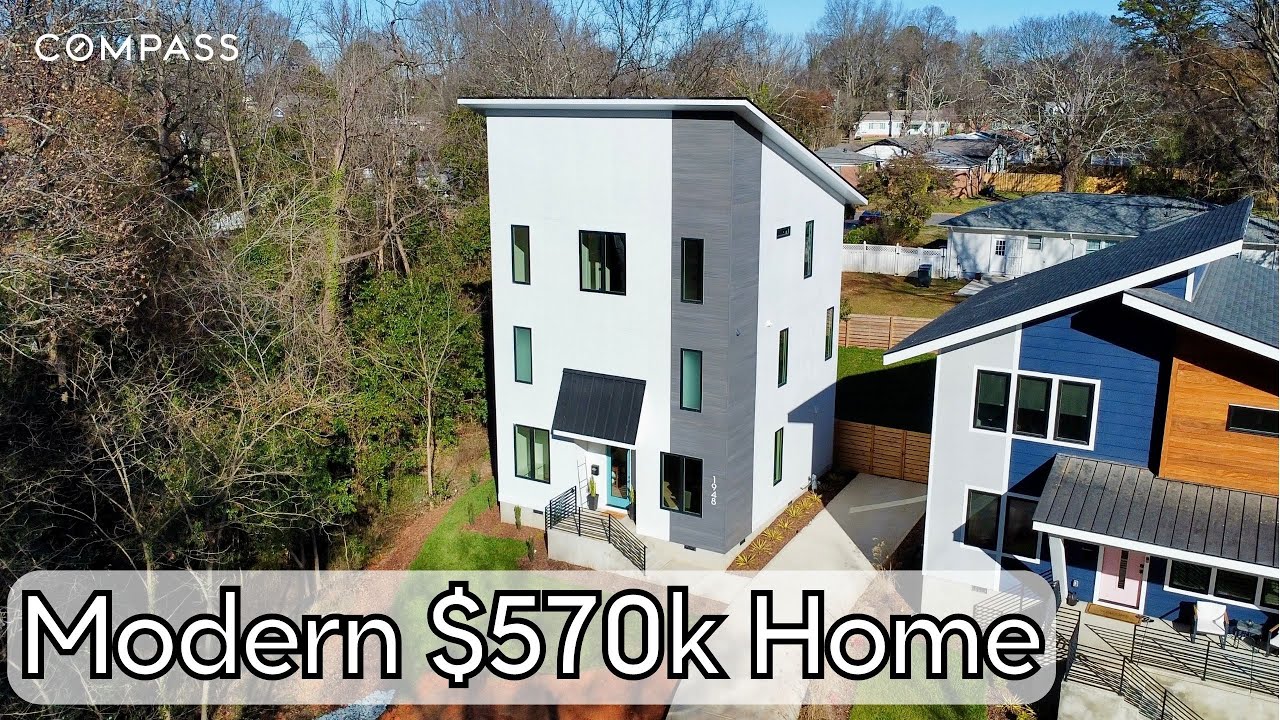Charlotte, NC | Modern New Construction | 1948 St Mark St by Noble Construction | $569,900 - YouTube