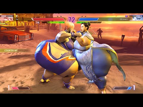 Street Fighter 6 - Fat Manon vs Fat Chun-Li - YouTube