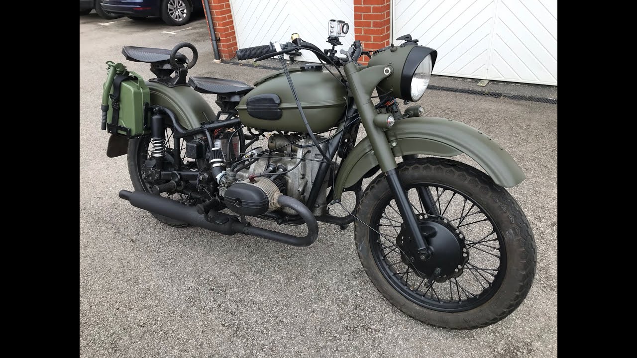 Ural M-66 Motorbike- 650cc - 1972 - Project - YouTube