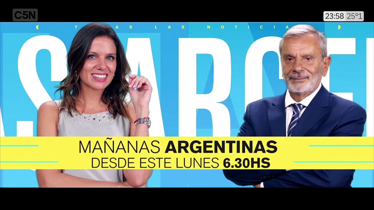 Valentina Caff y Antonio Fernández Llorente conducen Mañanas Argentinas ...