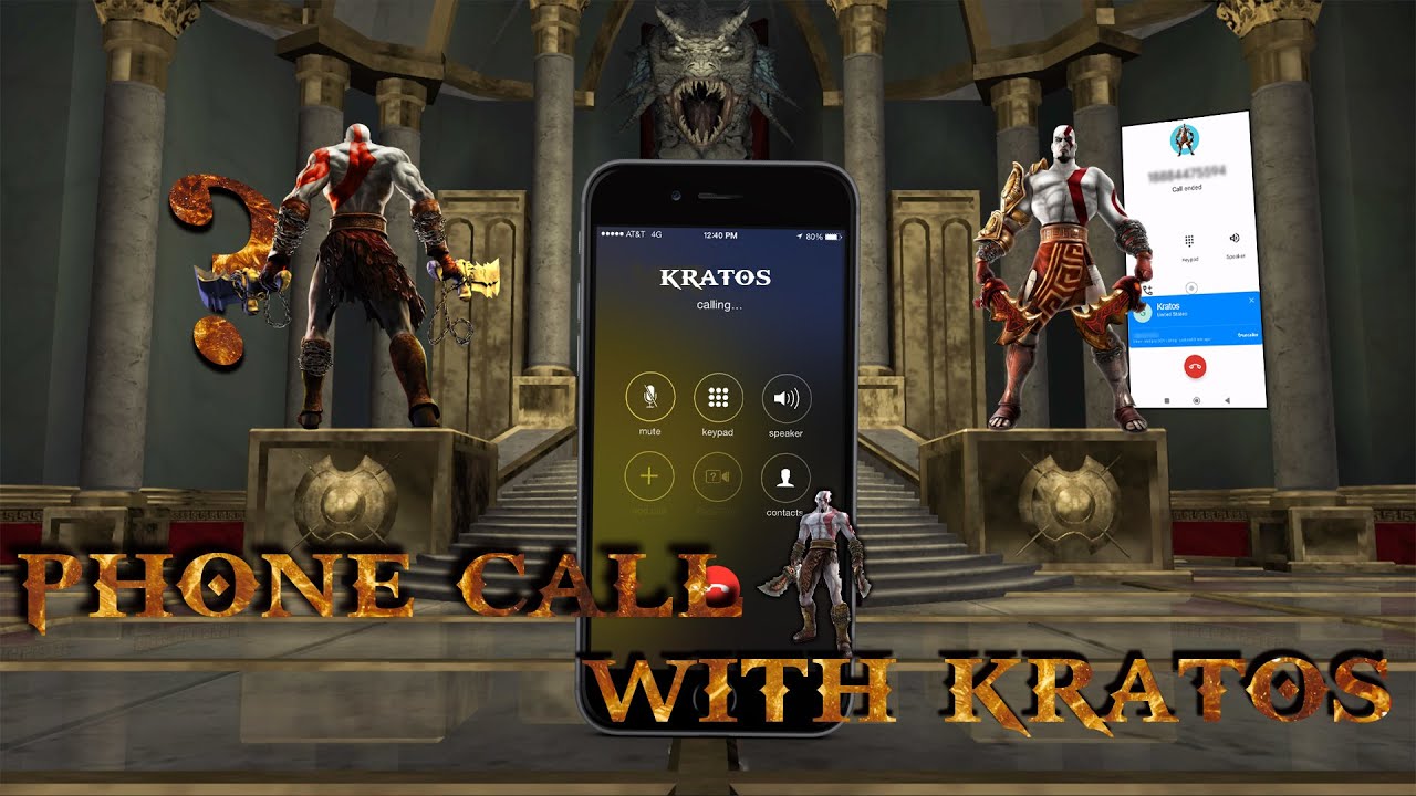 God of War Hidden Secret Phone Call with Kratos 2023 - YouTube