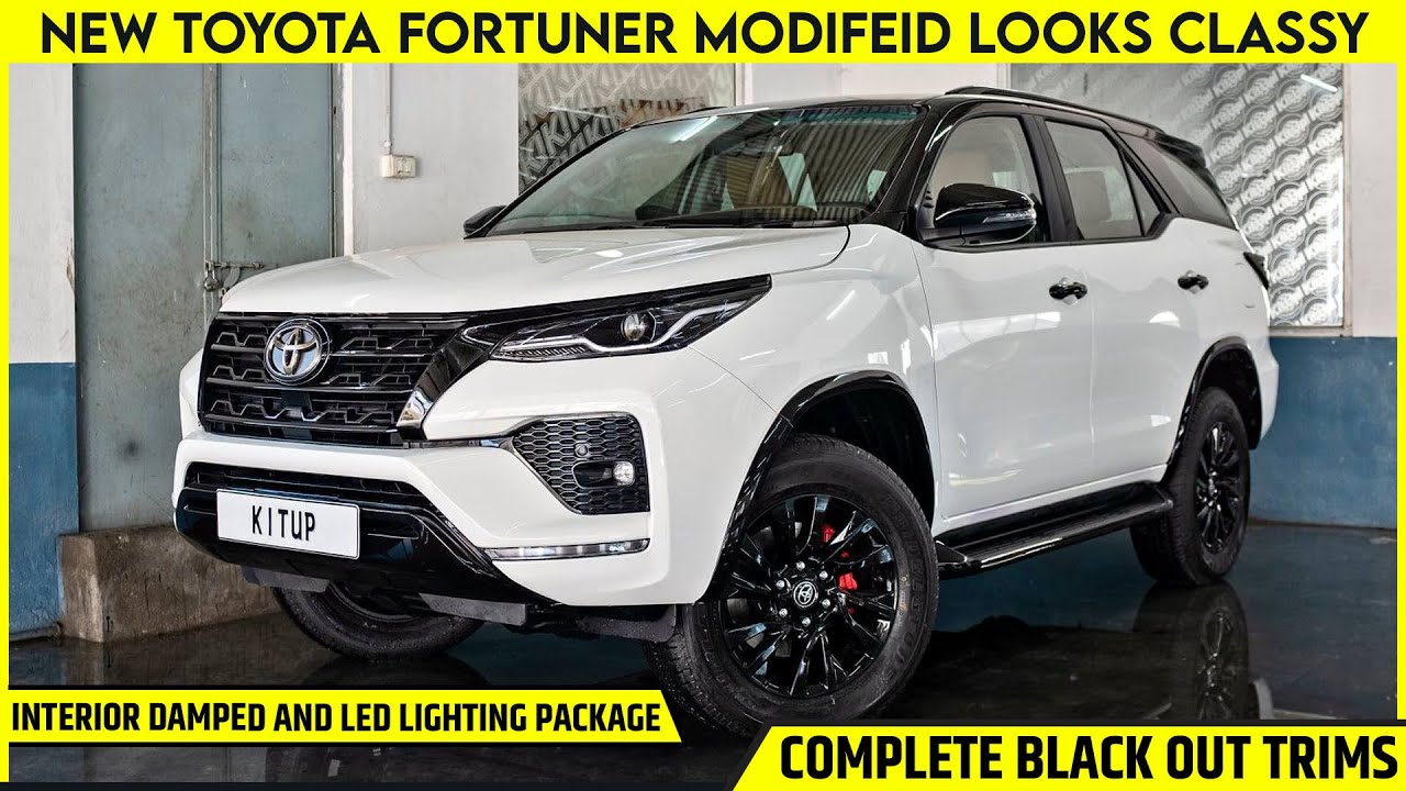Toyota Fortuner Preto Modificado