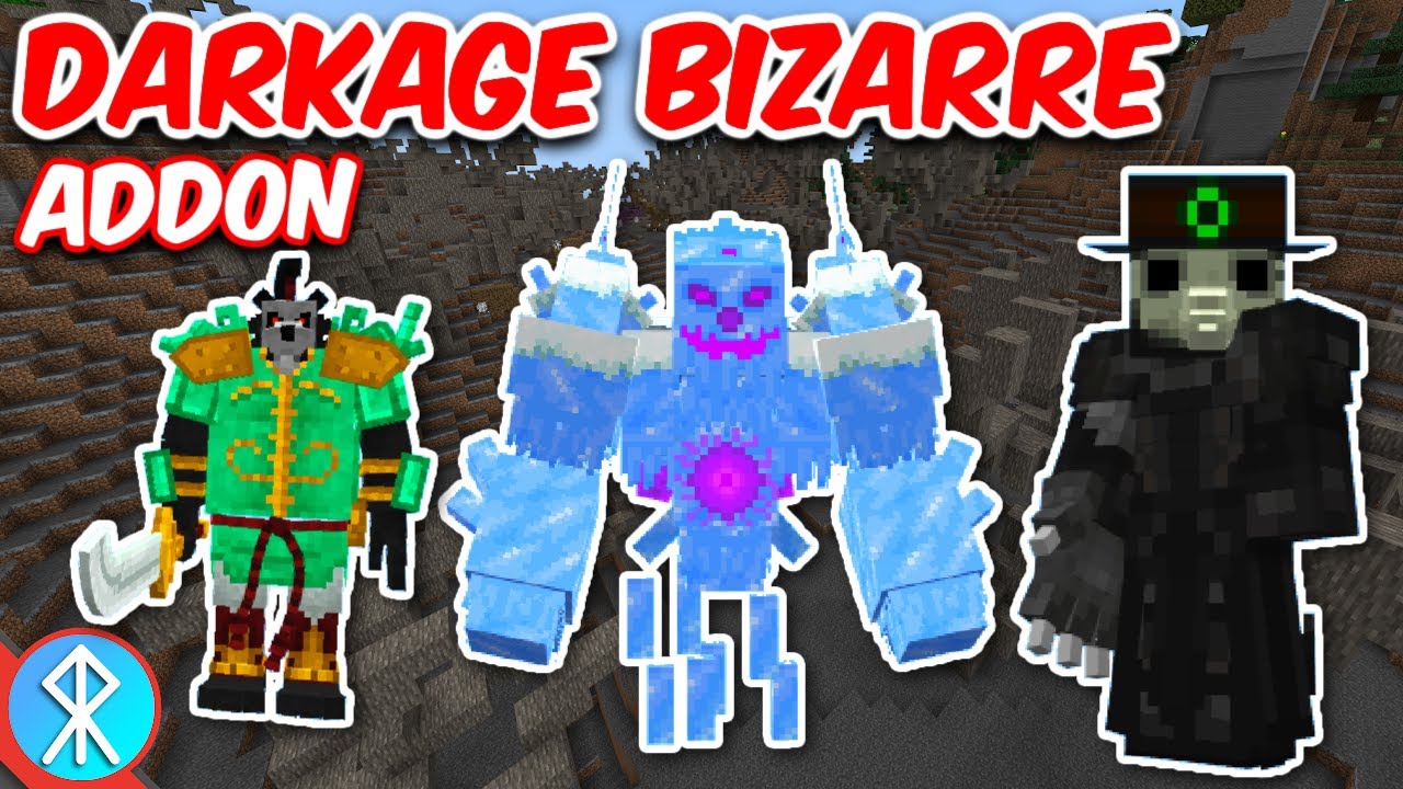 DARKAGE BIZARRE Addon | Bedrock/MCPE/Xbox Minecraft - YouTube