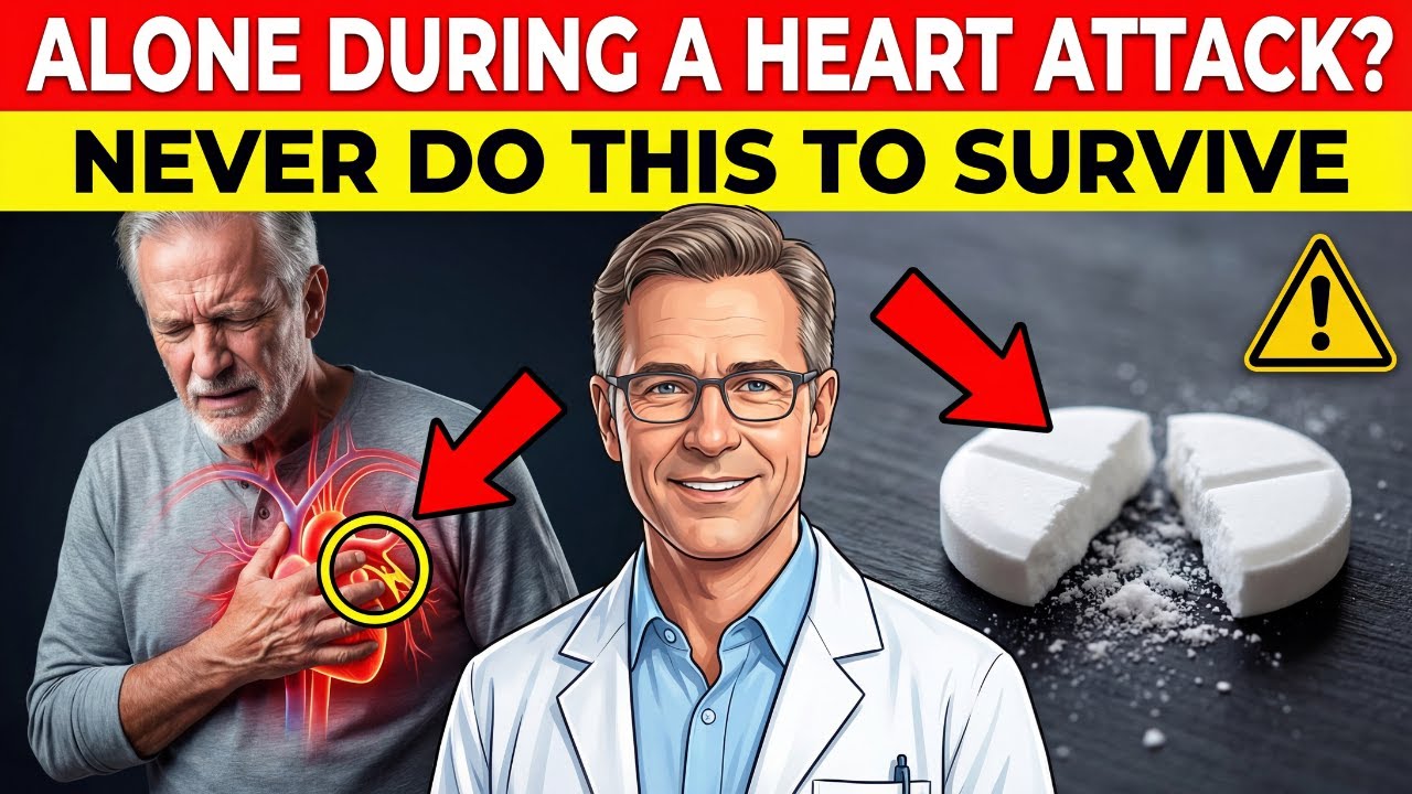 How to Survive a Heart Attack Alone After 60 - 7 Life Saving Tips Every ...