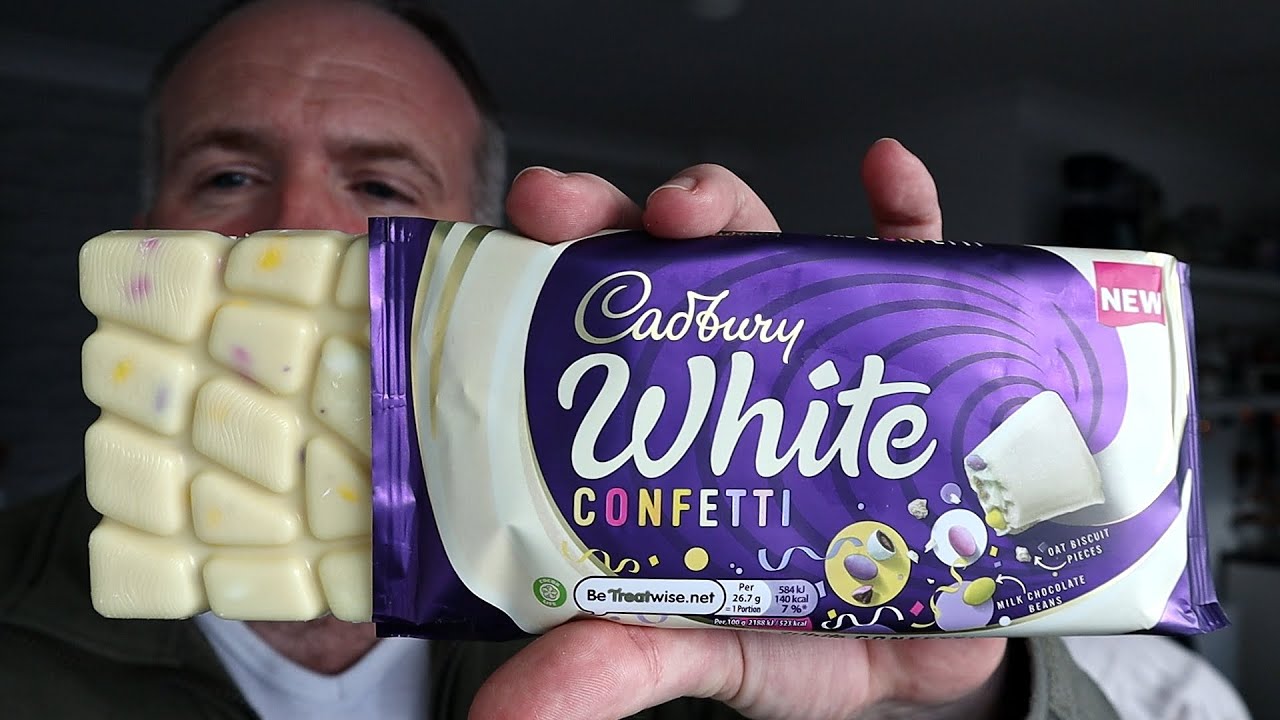 Cadbury White Chocolate Confetti - YouTube