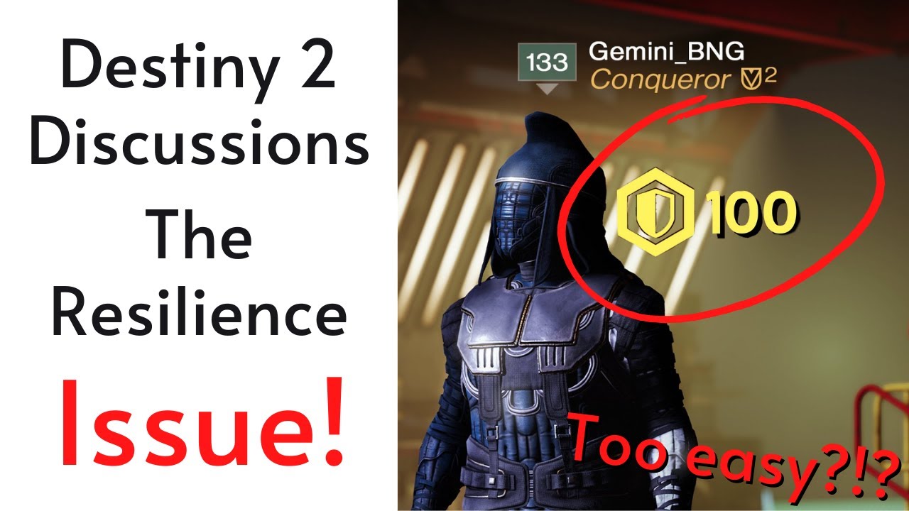The Resilience ISSUE! - Destiny 2 Discussions - YouTube