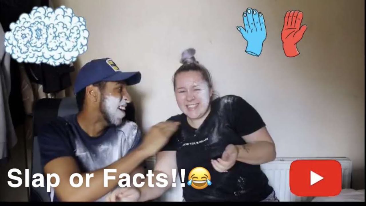 SLAP OR FACTS || *IT GETS MESSY* 😂 - YouTube