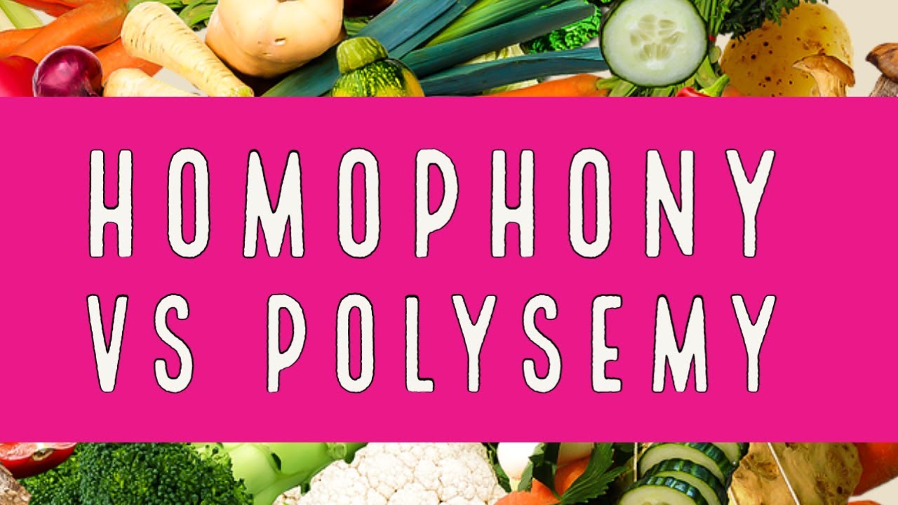 Difference Between Homophony and Polysemy | Same Spells and ...