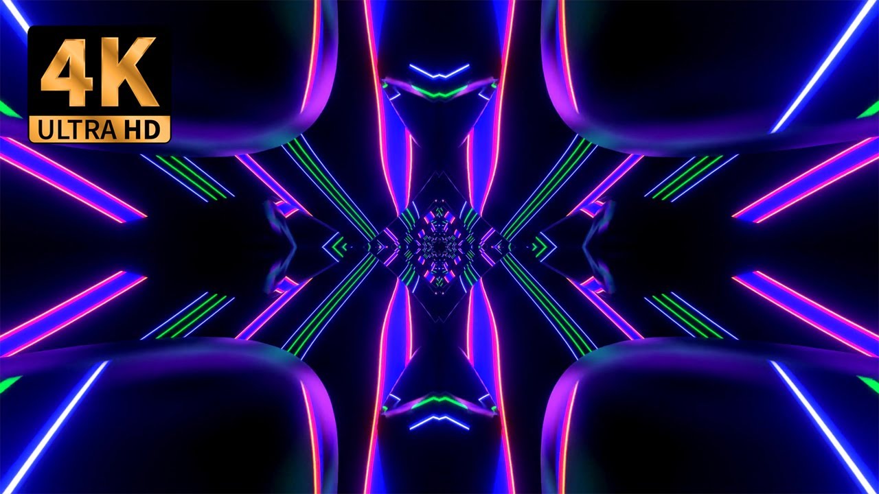 🌟 4K Abstract Video Background 🌟 Techno Laser VJ Loops No Copyright ...