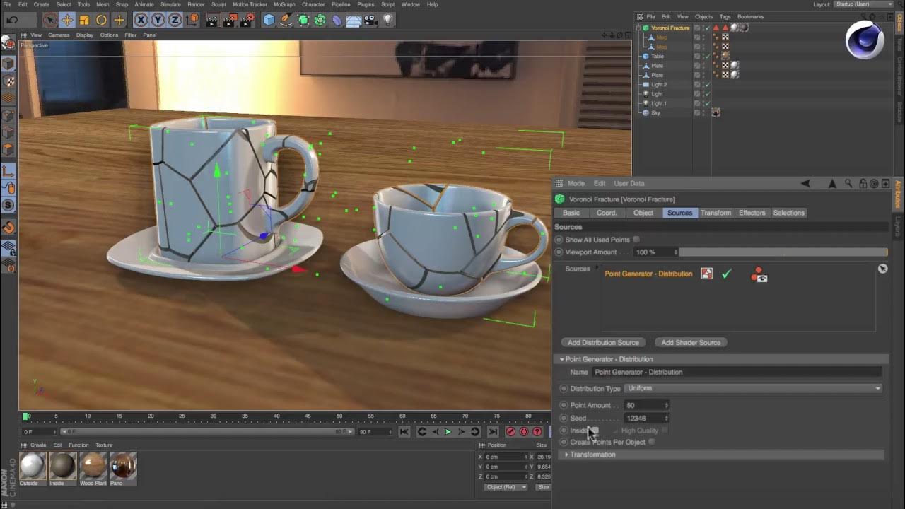 Tip - 121: Different distributions for Fracturing on multiple objects ...