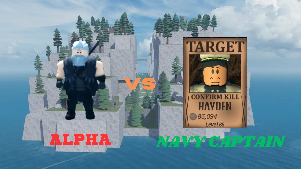 Alpha VS LVL 86 Navy Captain NPC (Arcane Odyssey) - YouTube