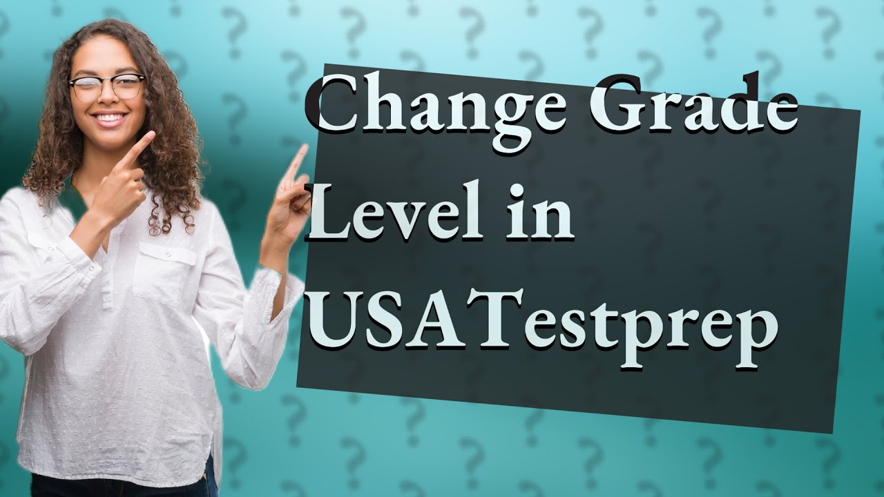 How do I change my grade level in USATestprep? - YouTube