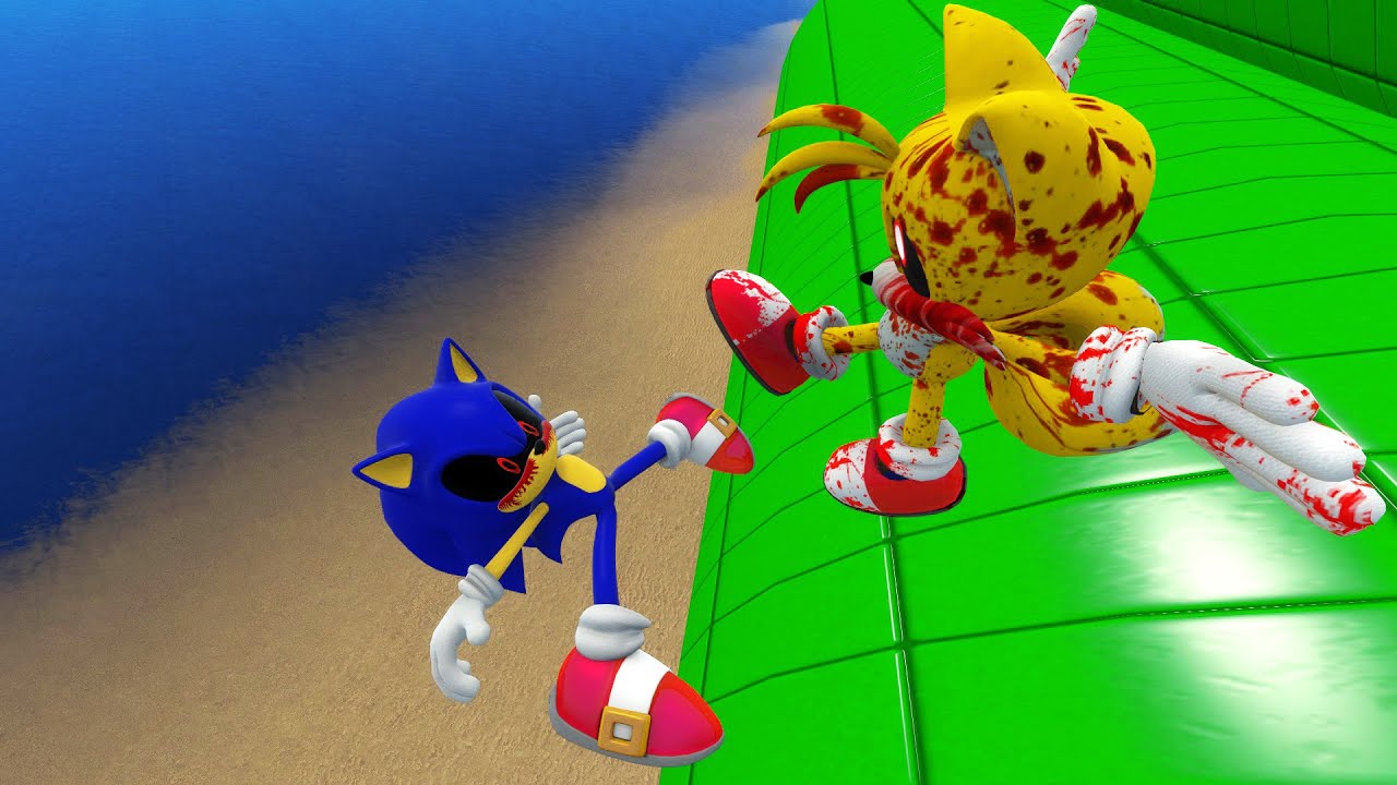 Gmod Ragdolls [Sonic.EXE and Tails.EXE] vol.1 - YouTube