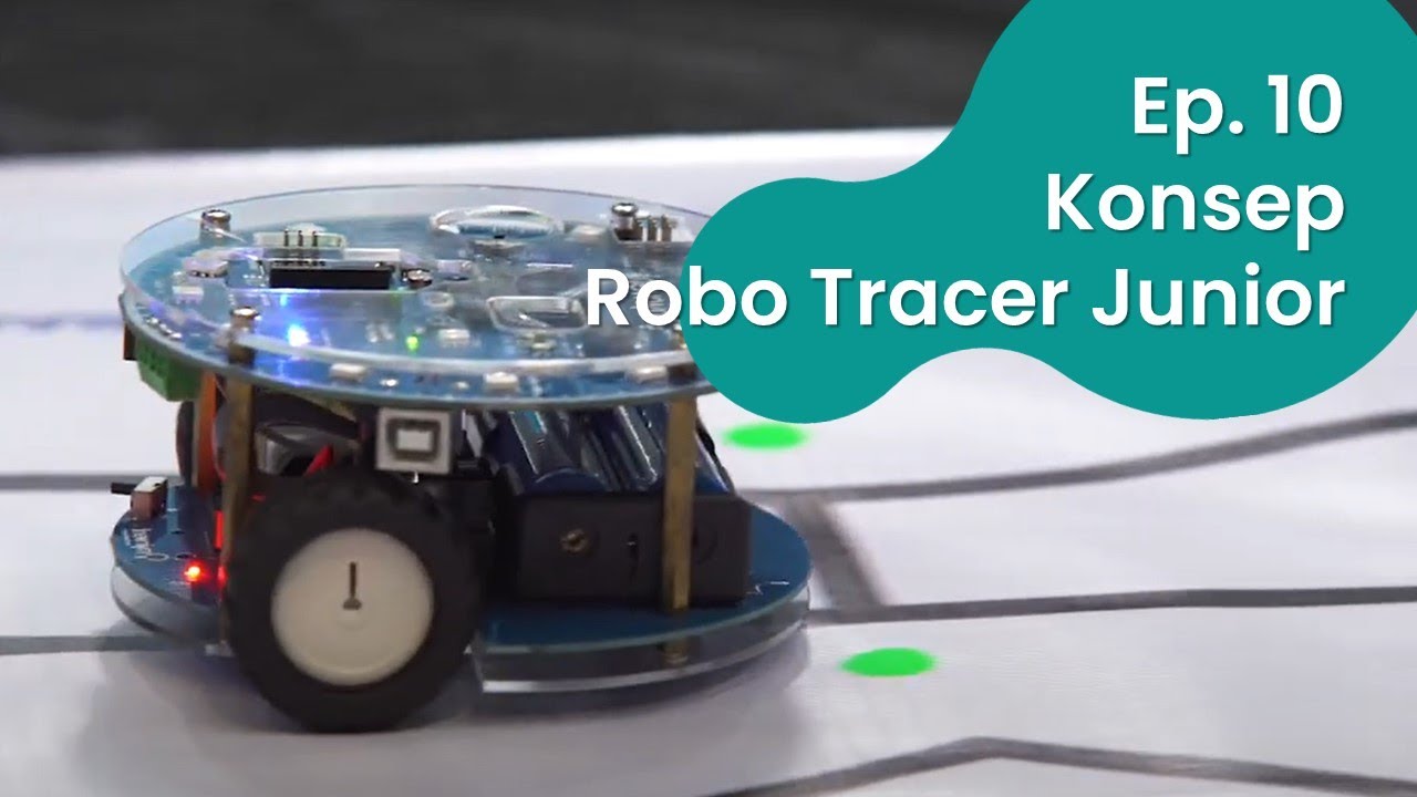 RBTX Series : Ep 10 Konsep Robo Tracer Junior - YouTube