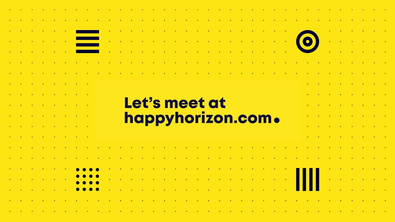 HI, WE'RE HAPPY HORIZON - YOUR CREATIVE DIGITAL AGENCY - YouTube