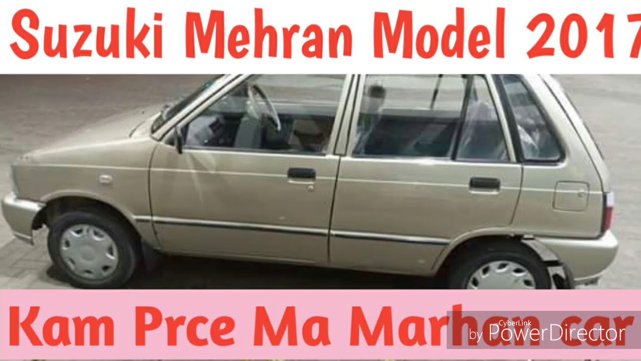 Suzuki Mehran Model 2017 Colour Golden Full Genuine Conditions ...