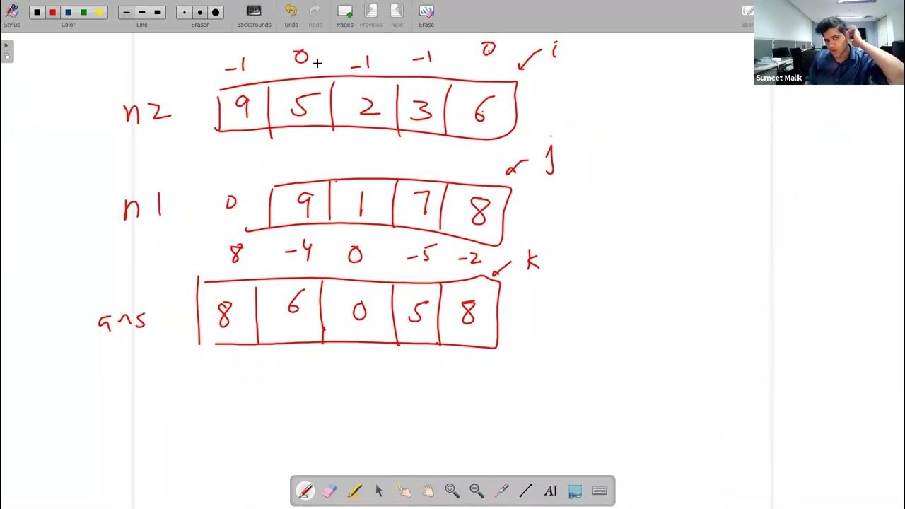 Difference Of Two Arrays In Java - YouTube