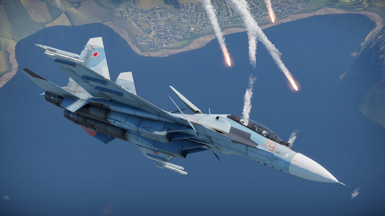 War Thunder | DEV Server | SU-30SM Flanker thrust vectoring R-73 fight! - YouTube