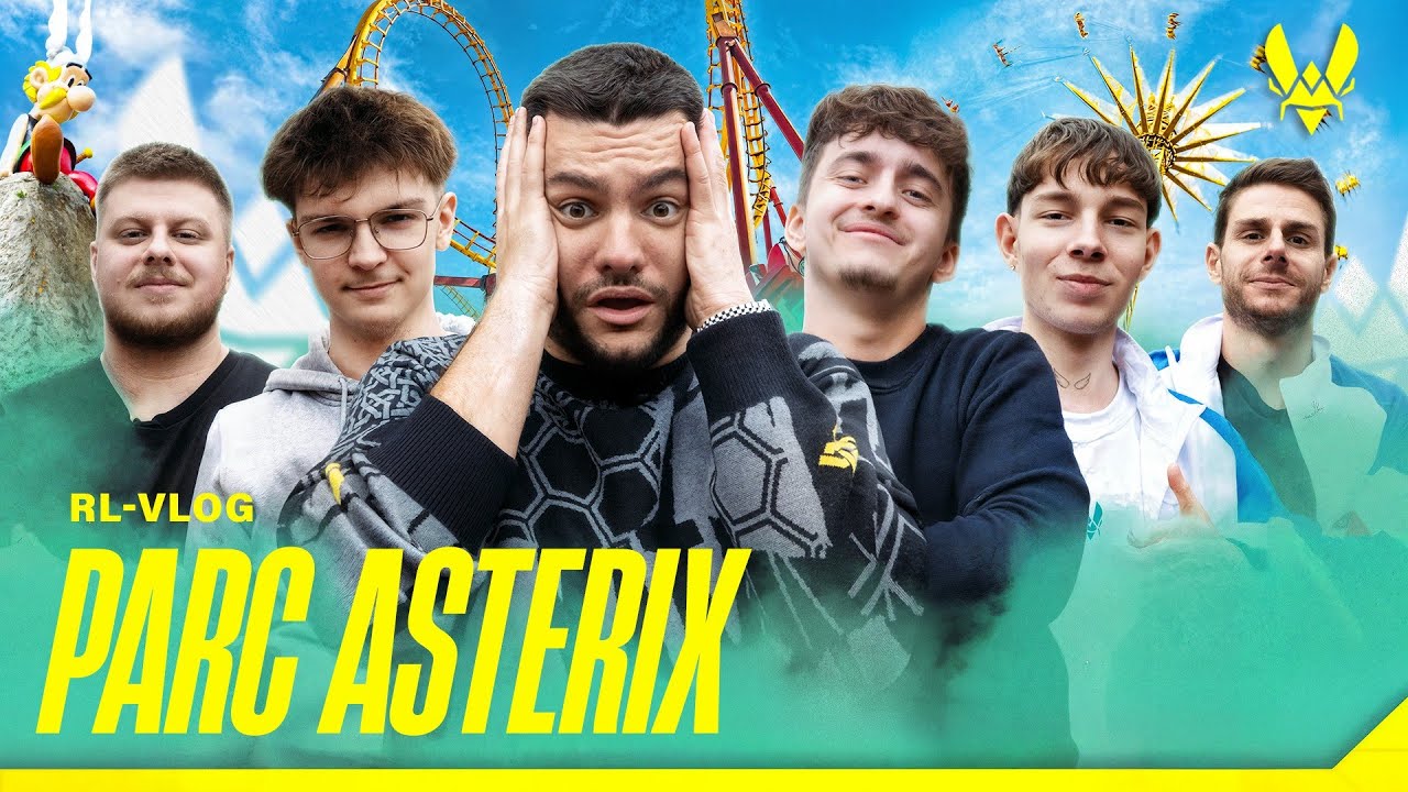 MISSION ROCKET LEAGUE AU PARC ASTERIX | Team Vitality VLOG - YouTube