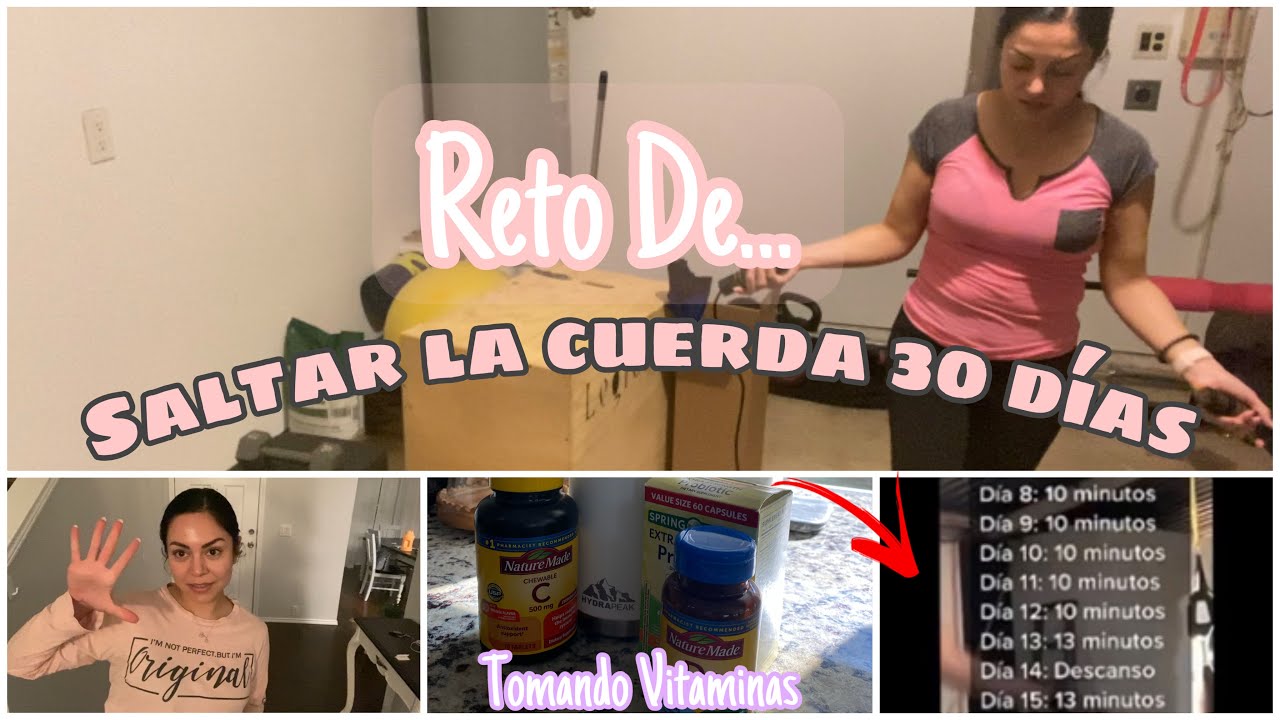 RETO DE SALTAR LA CUERDA POR 30 DÍAS!! #fitness #motivacionpersonal # ...