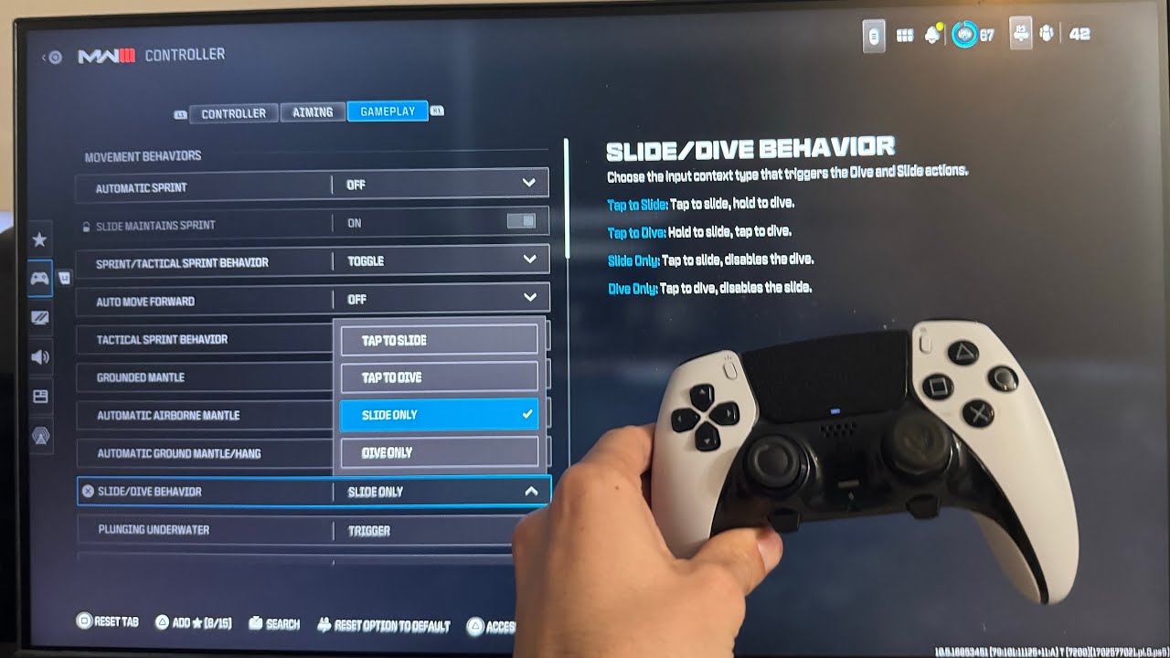 Warzone 3: How to Turn On Tap to Slide & Dive Tutorial! (Easy Method ...