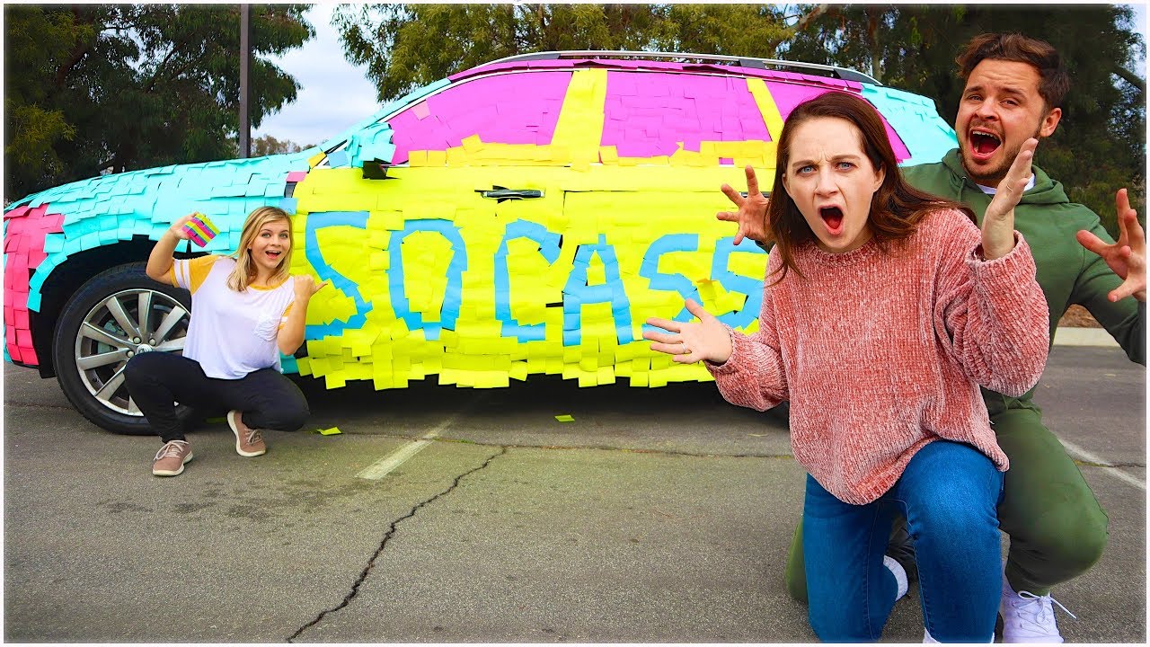 STICKY NOTE PRANK On DailyBumps! - YouTube