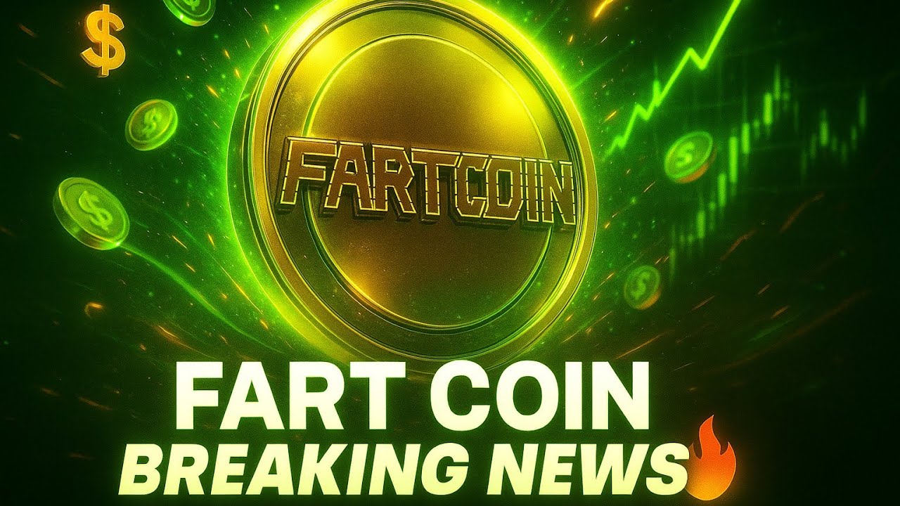 FART COIN LATEST NEWS 🔥 | FARTCOIN NEW UPDATE | FARTCOIN CRYPTO PRICE 📈 ...