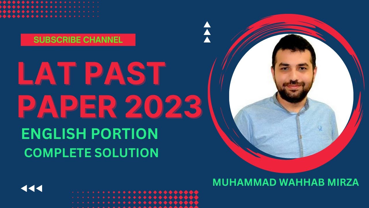 2023 LAT English Sample Paper |Practice for Success. - YouTube