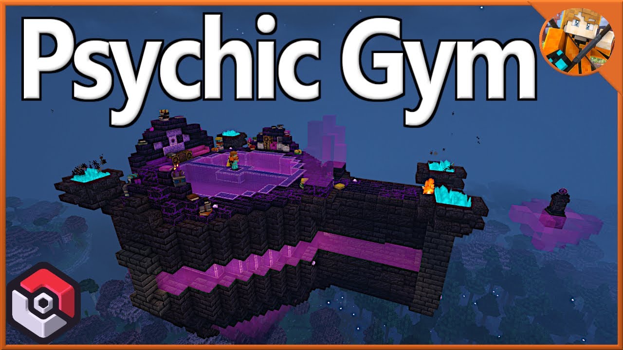 Challenging Players to Take on my Psychic Gym on Cobblemon SMP - YouTube