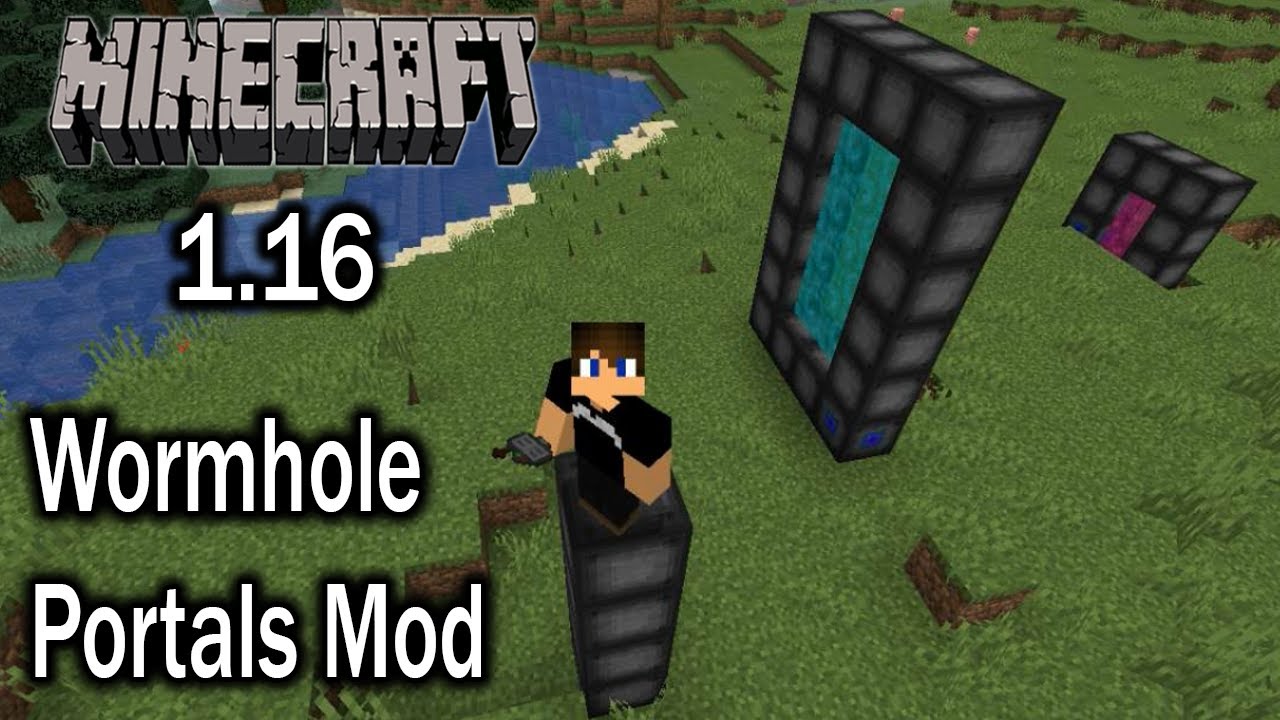 Portales de Teletransporte! - Wormhole Portals Mod - Minecraft 1.16 ...