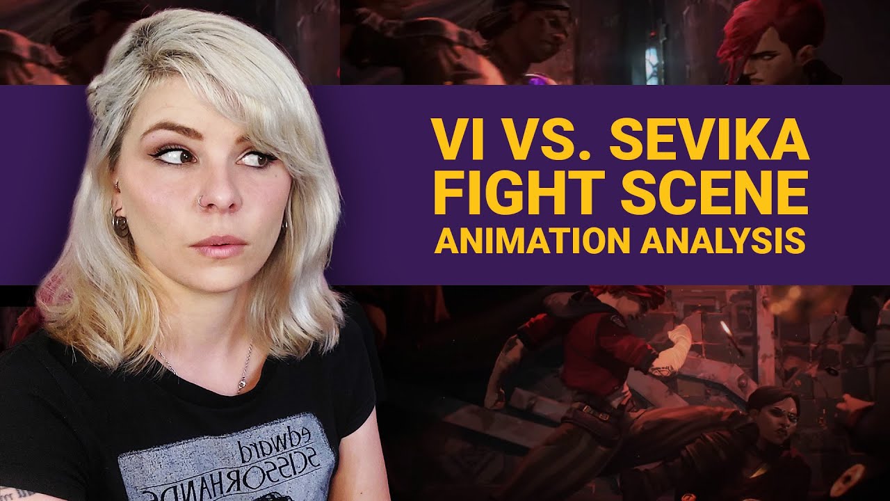 Arcane's Best Fight Scene | Vi vs. Sevika | Animation Analysis - YouTube