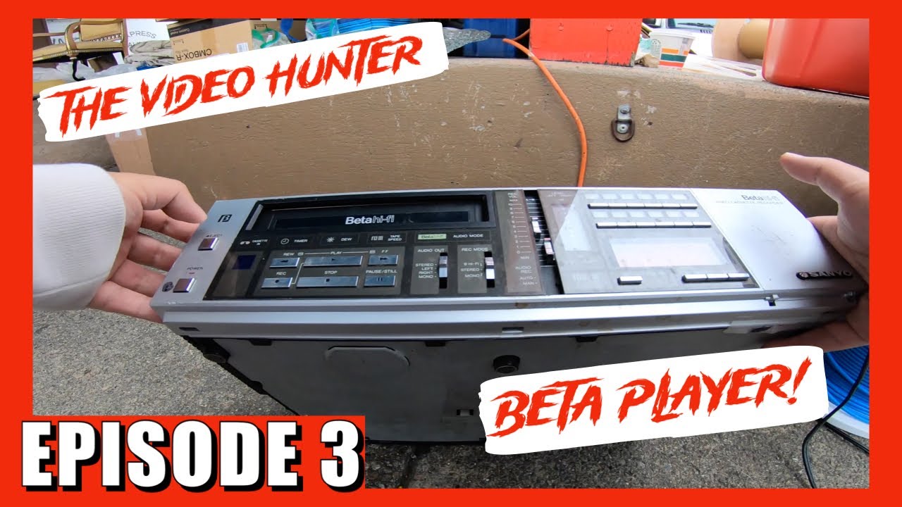 BETAMAX VCR?! | The Video Hunter (Episode 3) - YouTube