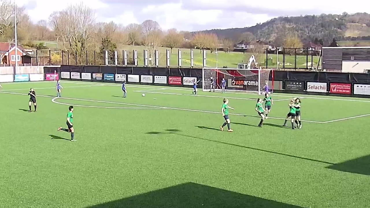 Surrey FA | U15 Hyped Girls County Cup Final Highlights - YouTube