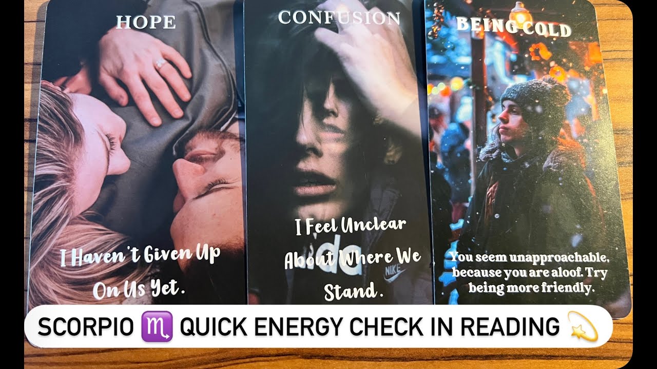 Scorpio ♏️ Their feelings, intentions, and next actions towards you 🤔 ...