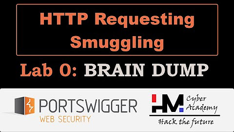 HTTP Request Smuggling | Portswigger - YouTube
