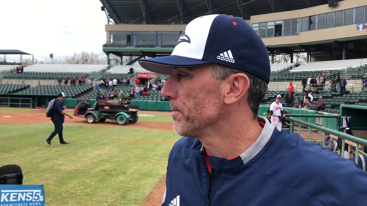UTSA Baseball Coach Pat Hallmark Post Game Interview 7-3 loss to UIW 2. ...