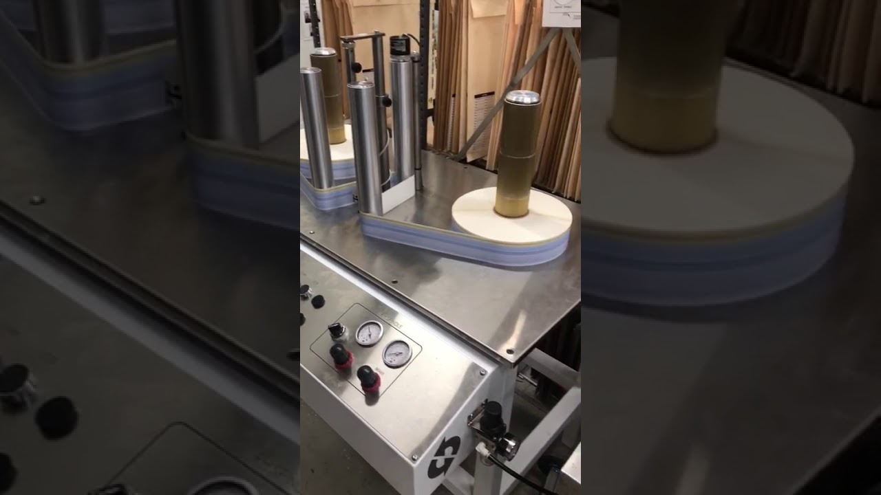 TABLE TOP REWINDER WITH TWIN DRIVE REVERSIBLE - YouTube