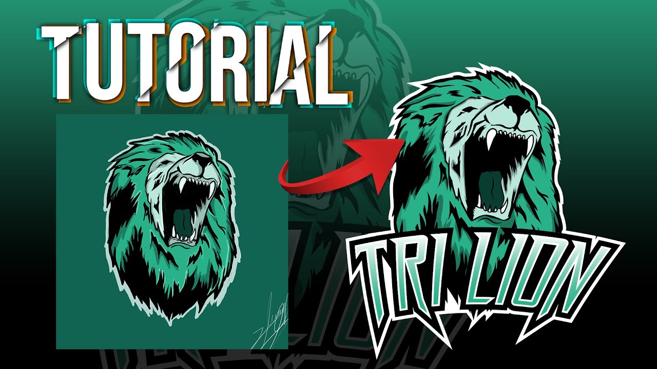 Como VECTORIZAR LOGO y MASCOT LOGO! Paso a paso (1/2) - YouTube