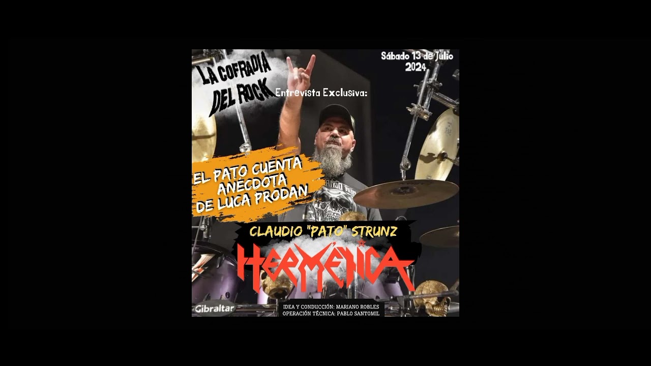 Entrevista a Claudio "Pato" Strunz en La Cofradía del Rock - Anécdota ...