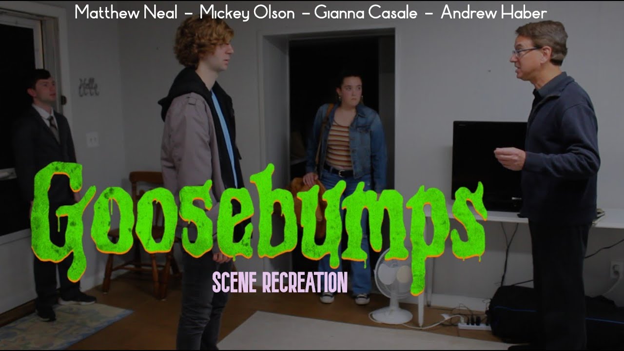 GOOSEBUMPS Scene Recreation - Meet R.L. Stein - YouTube