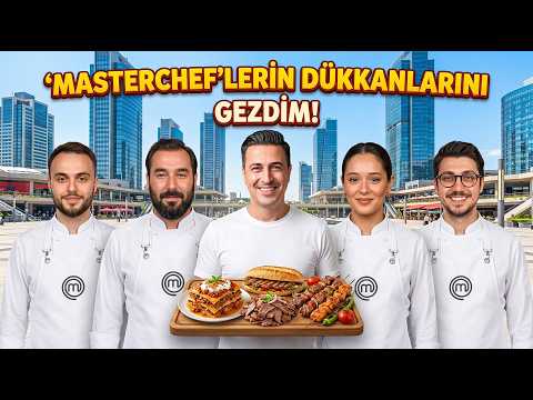 MASTER CHEF YARIŞMACILARININ MEKANLARINI GEZDİM! #1 (MASLAK SANAYİ TURU)