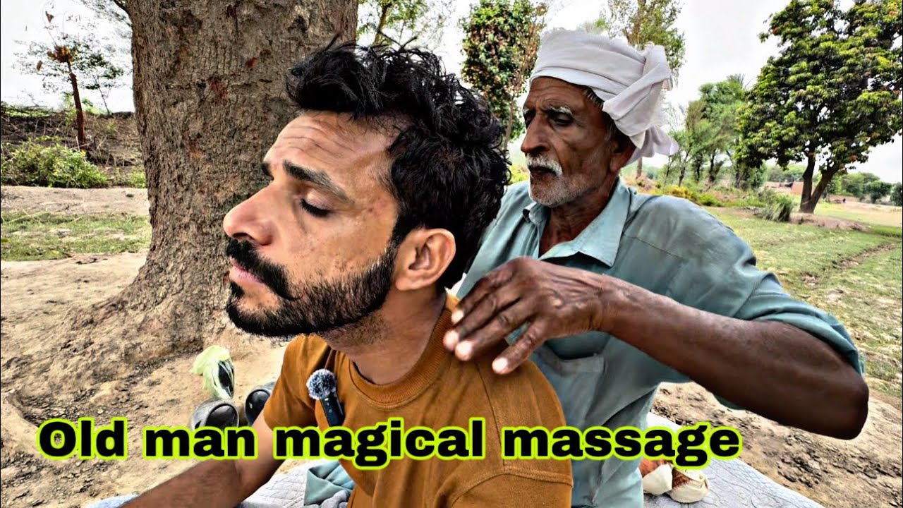 ASMR || OLD MAN MASTER OF TAPPING MASSAGE || OLD MAN DOING OLD ...