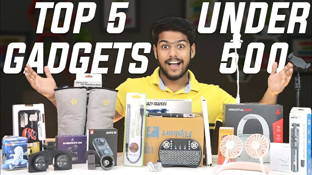 Top 5 Best Smart Gadgets Under 500|🔥Amazing Tech Gadgets Under 500 ...