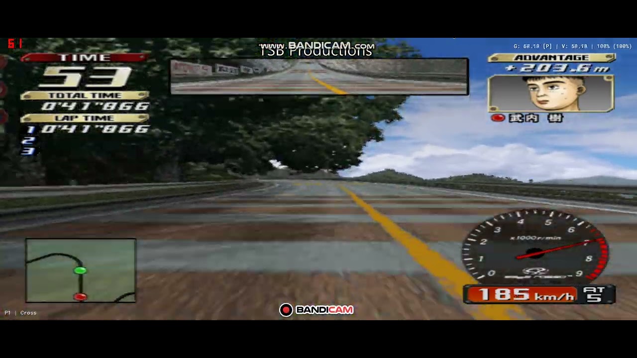 Initial D: Special Stage PS2 - Gameplay - PCSX2 Emulator - Original ...