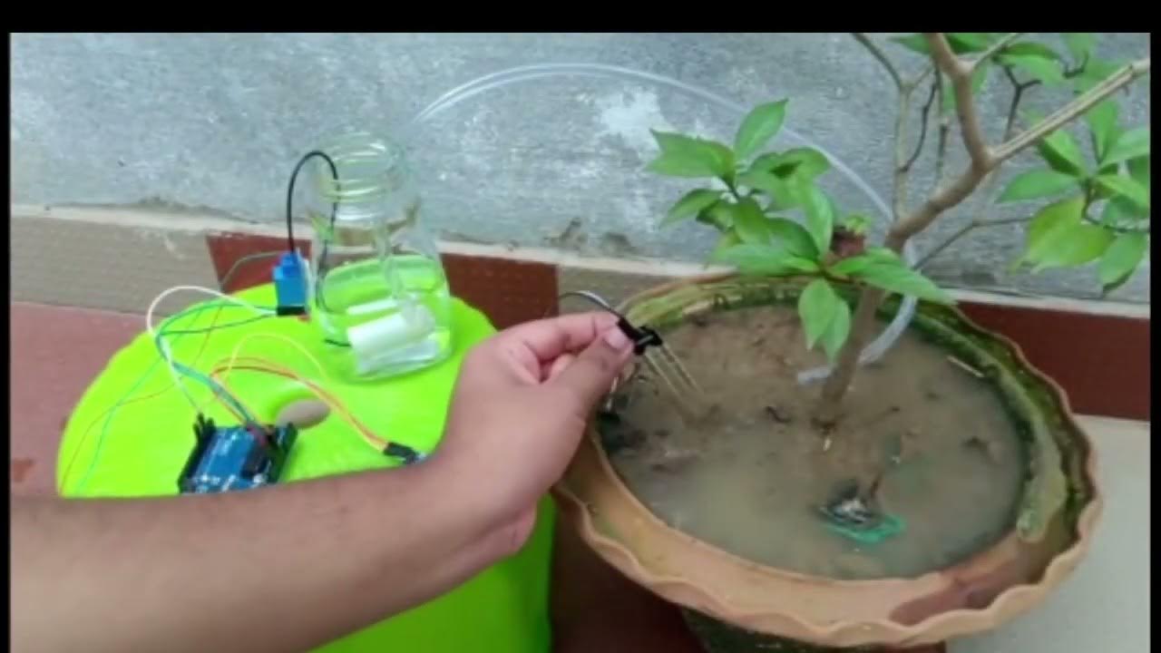 IOT Based Plant Monitoring System - YouTube