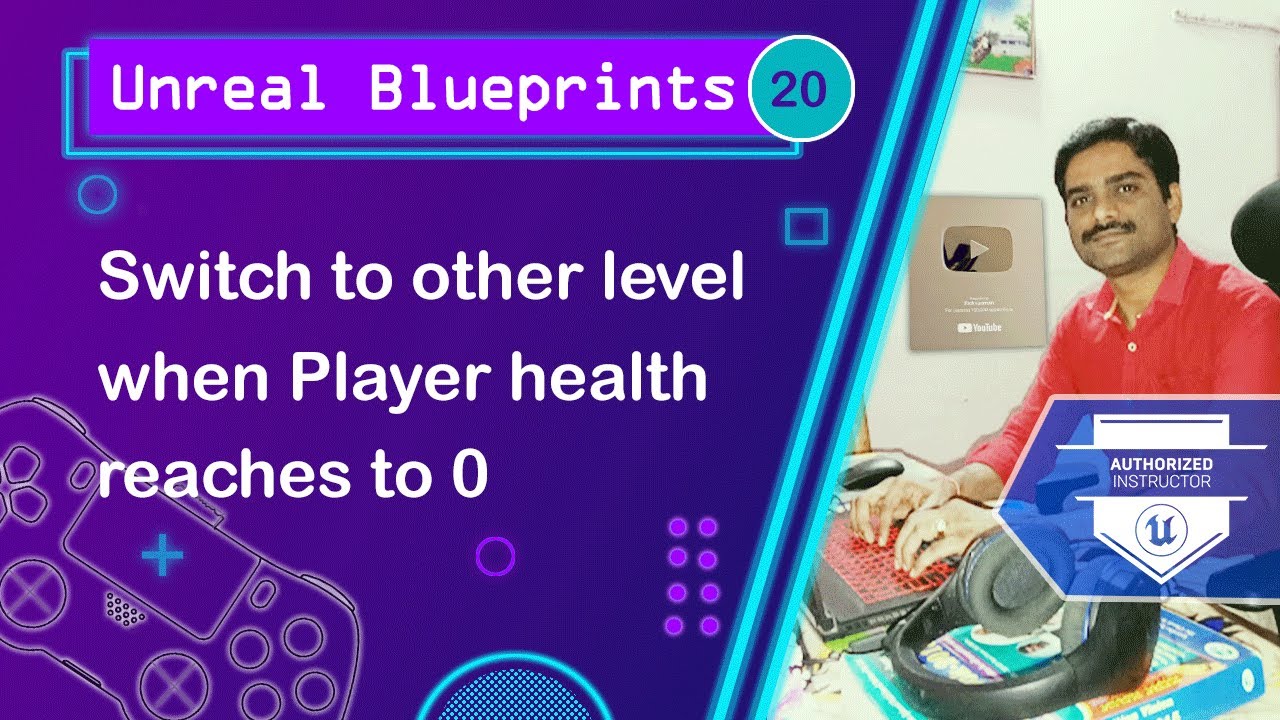 Switch to other level when Player health is 0 - Unreal Blueprints ...
